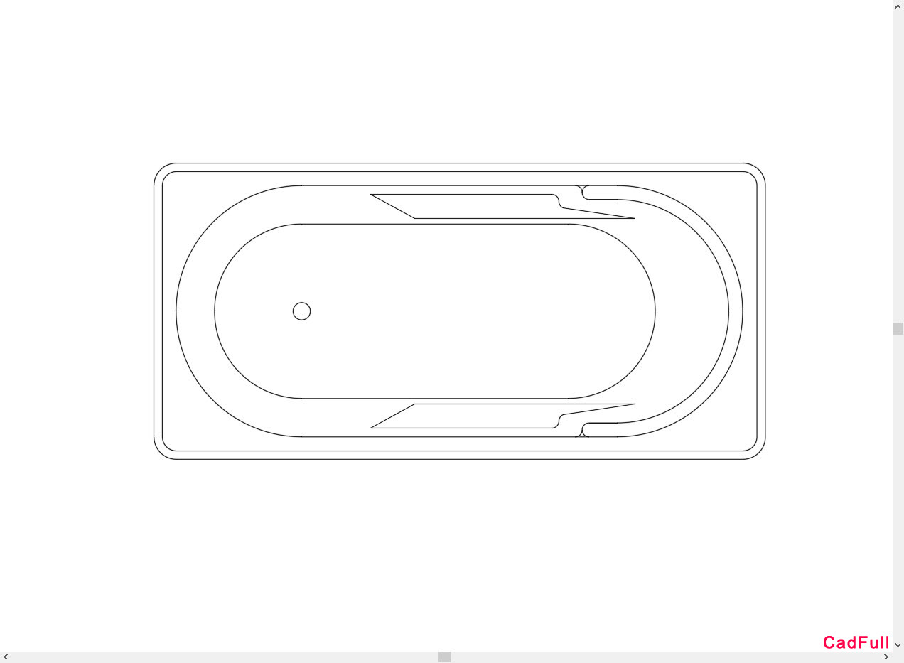 BATHTUB_10 | CADFULL | FREE AUTOCAD BLOCKS