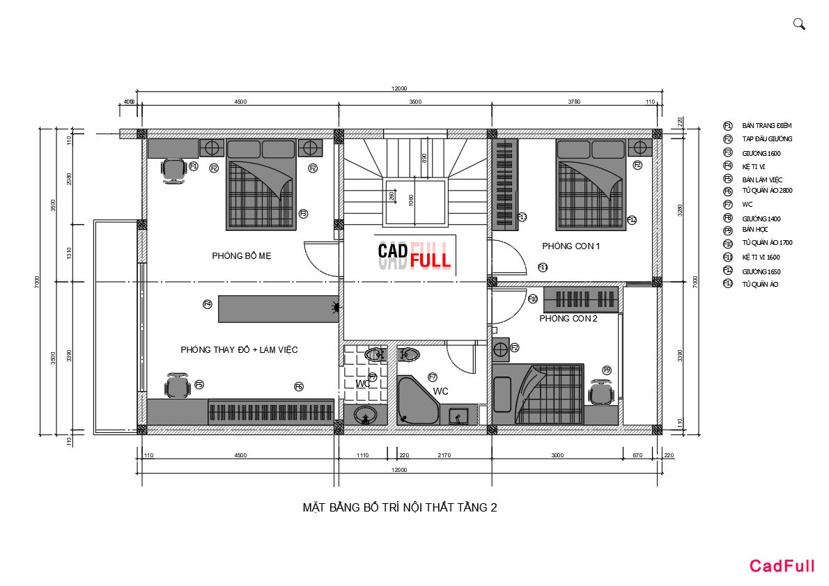 Layout interior 10 | CADFULL | FREE AUTOCAD BLOCKS