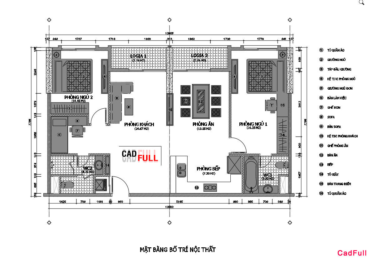 Layout interior 13 | CADFULL | FREE AUTOCAD BLOCKS