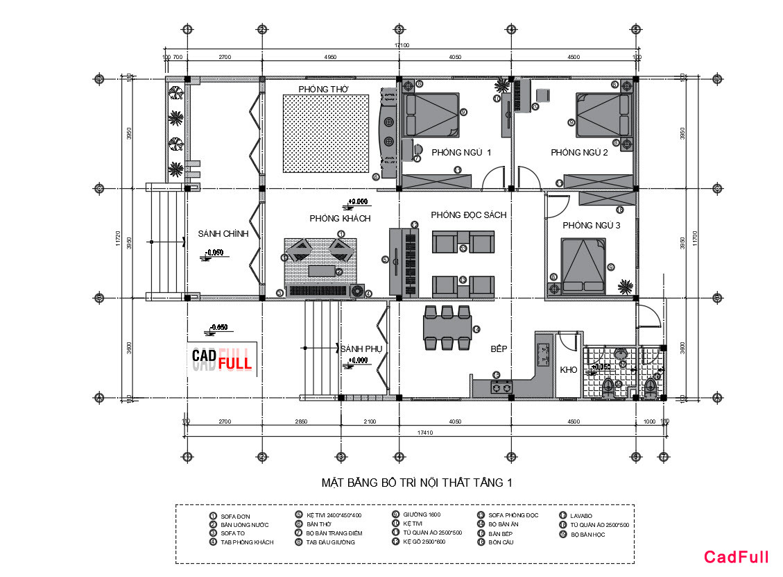 Layout interior 17 | CADFULL | FREE AUTOCAD BLOCKS