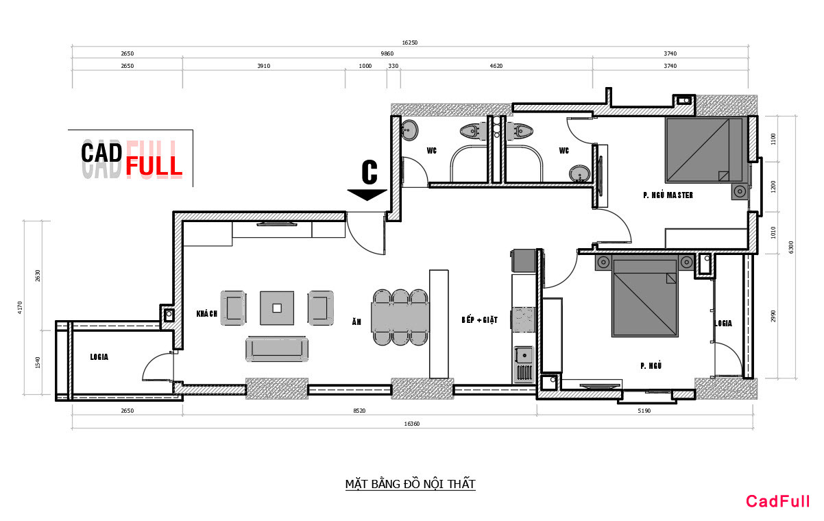 Layout interior 22 | CADFULL | FREE AUTOCAD BLOCKS