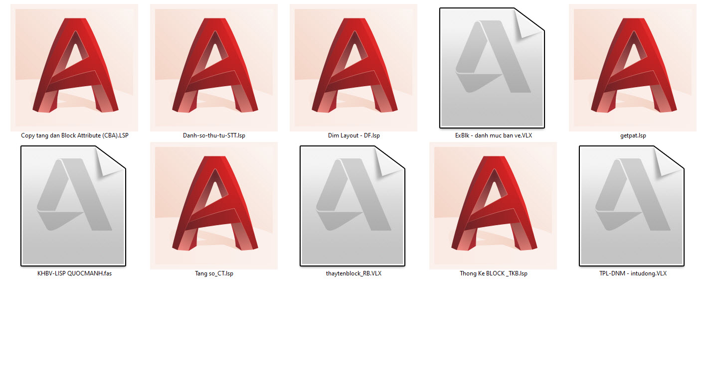 Autolisp Hay Dùng | CADFULL | FREE AUTOCAD BLOCKS