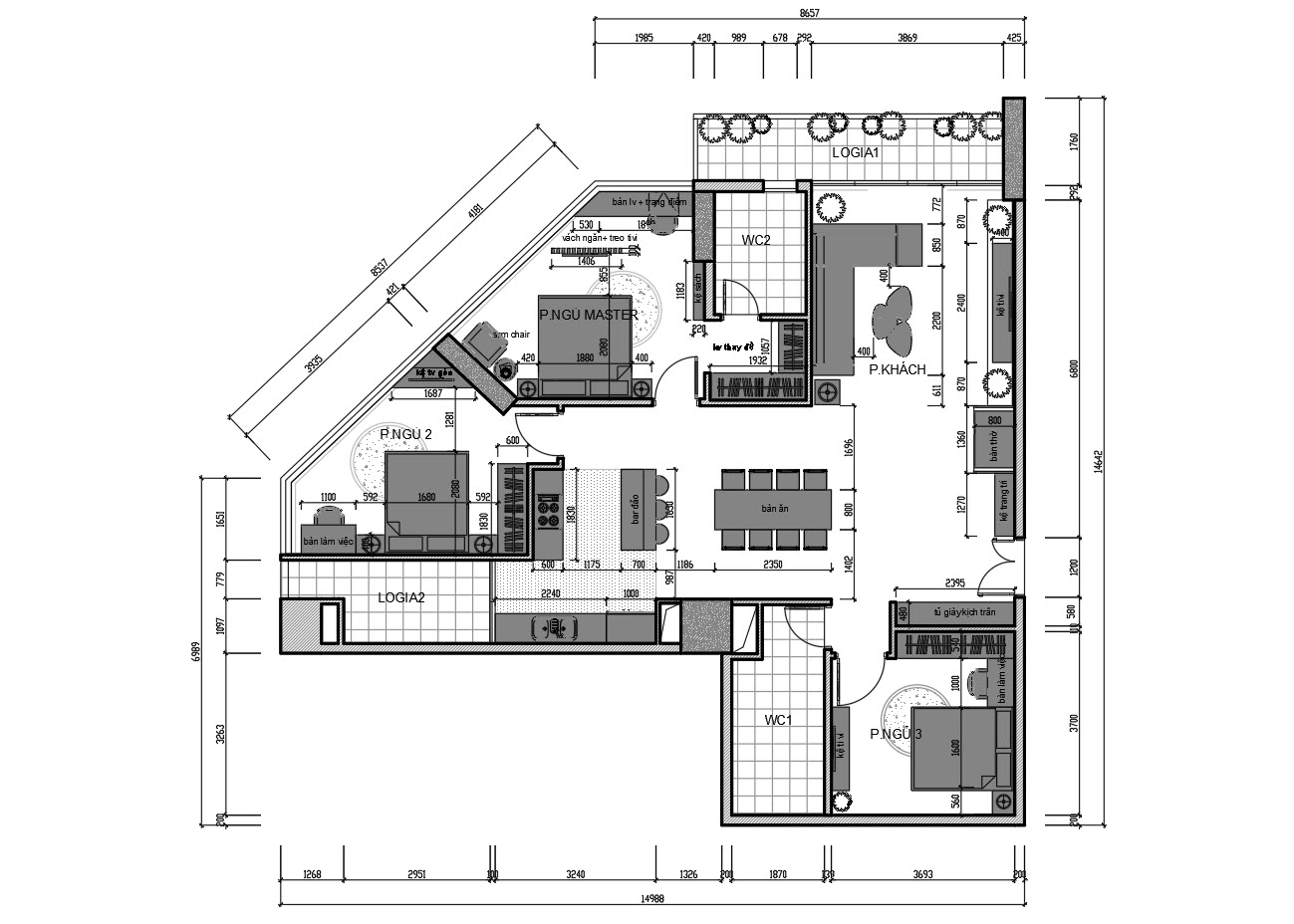 Layout interior 38 | CADFULL | FREE AUTOCAD BLOCKS