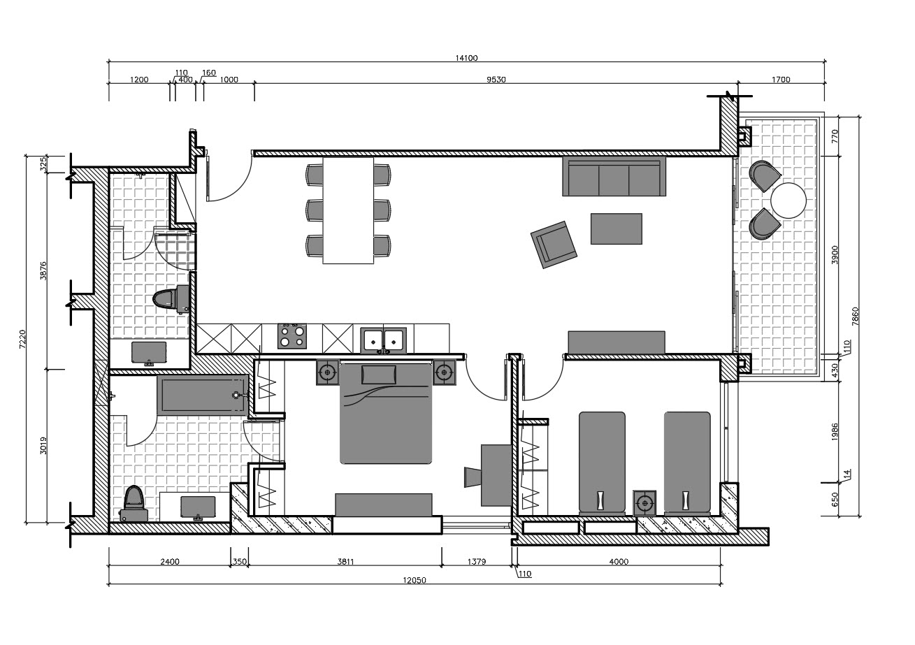 Layout Nội Thất 40 | CADFULL | FREE AUTOCAD BLOCKS