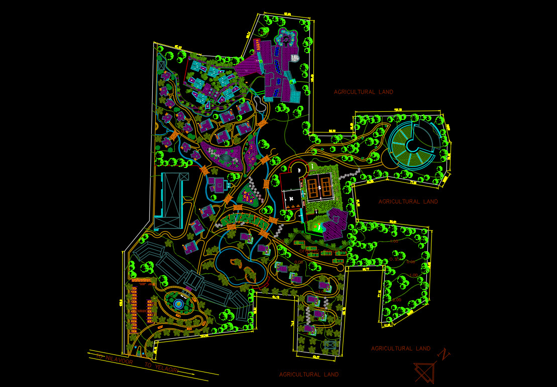 File Resort Mẫu 1 | CADFULL | FREE AUTOCAD BLOCKS