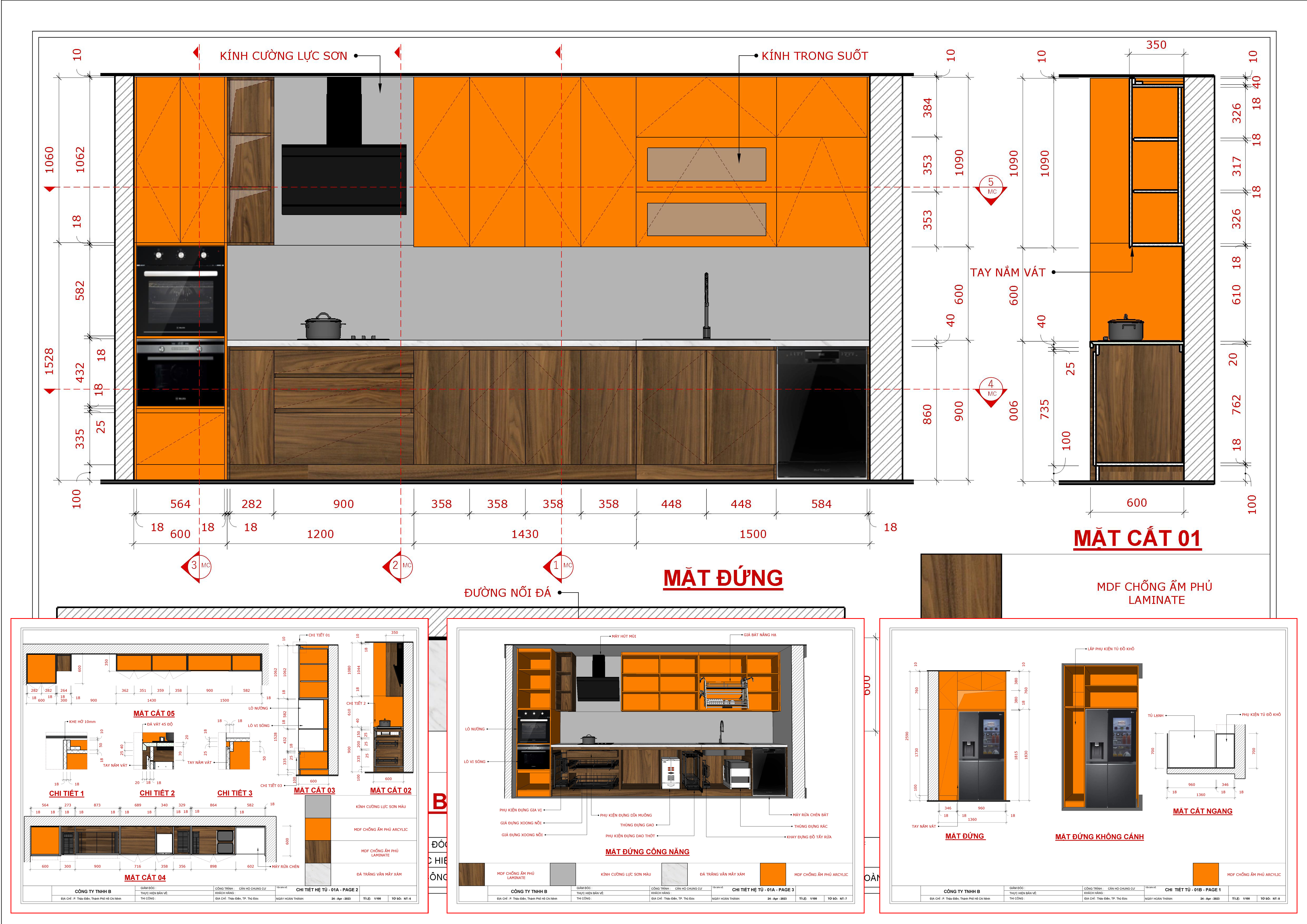 Layout Sketchup - Tủ Bếp Mẫu 6 | CADFULL | FREE AUTOCAD BLOCKS
